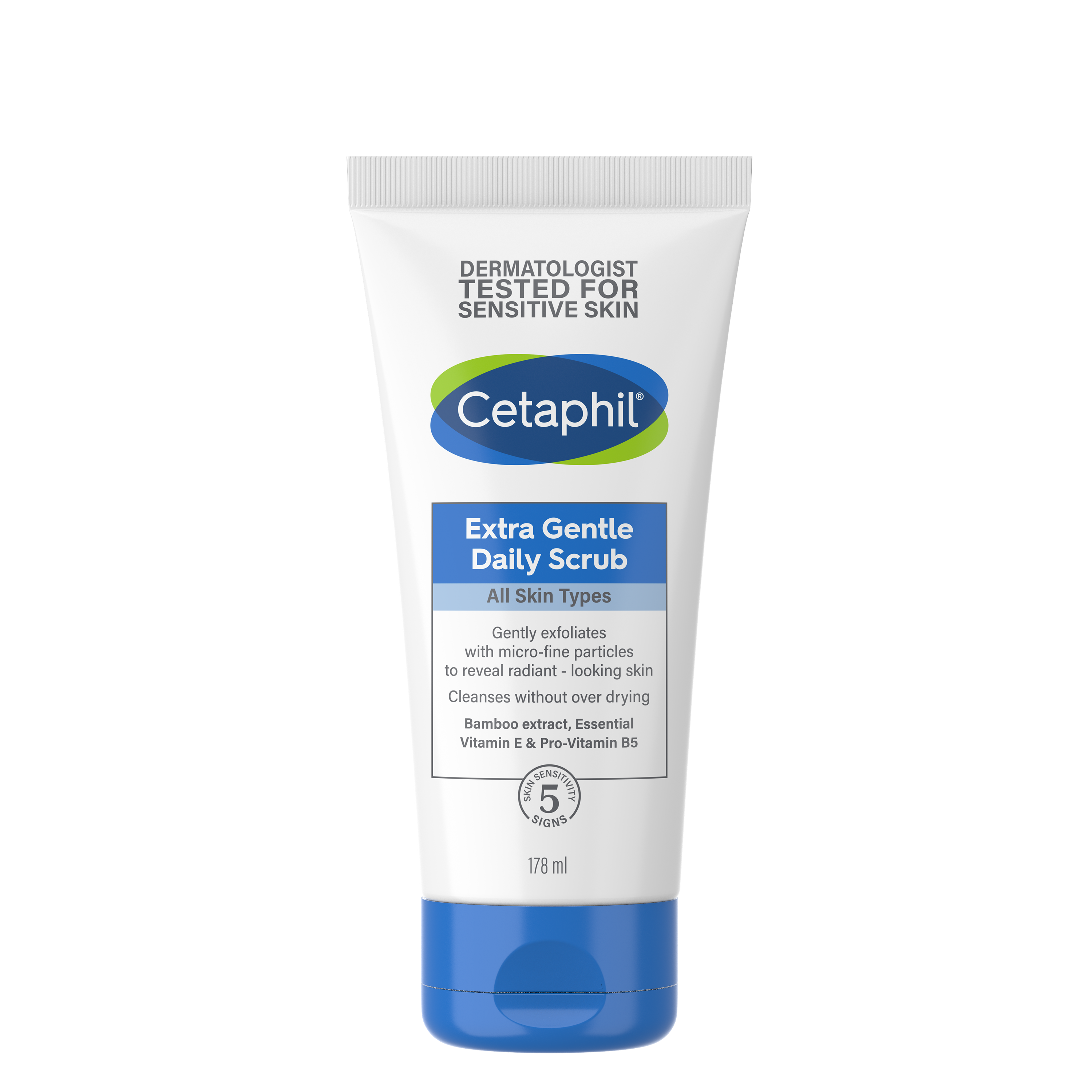 Extra Gentle Daily Scrub Cleanser | Cetaphil SA
